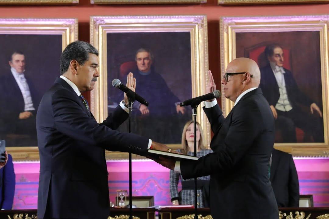 AN juramentó como presidente reelecto de Venezuela a Nicolás Maduro ...