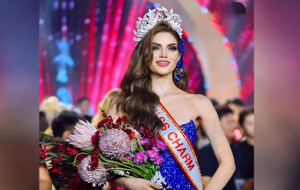 Venezolana Anna Blanco es coronada Miss Charm 2025 - El Foco Venezuela